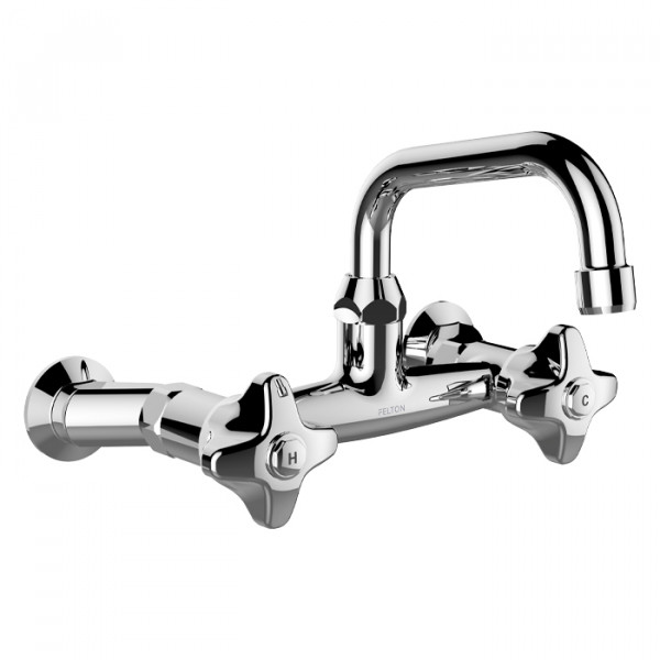Evo II Wall Mounted Sink Faucet | Felton Tapware
