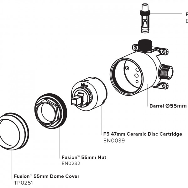 Fusion® 55mm | Felton Tapware